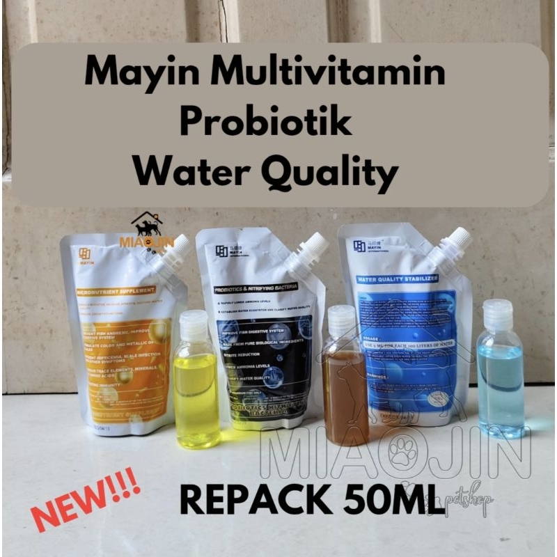 Mayin Multivitamin REPACK 50ML - Probiotic/Water Stabilizer Quality ...
