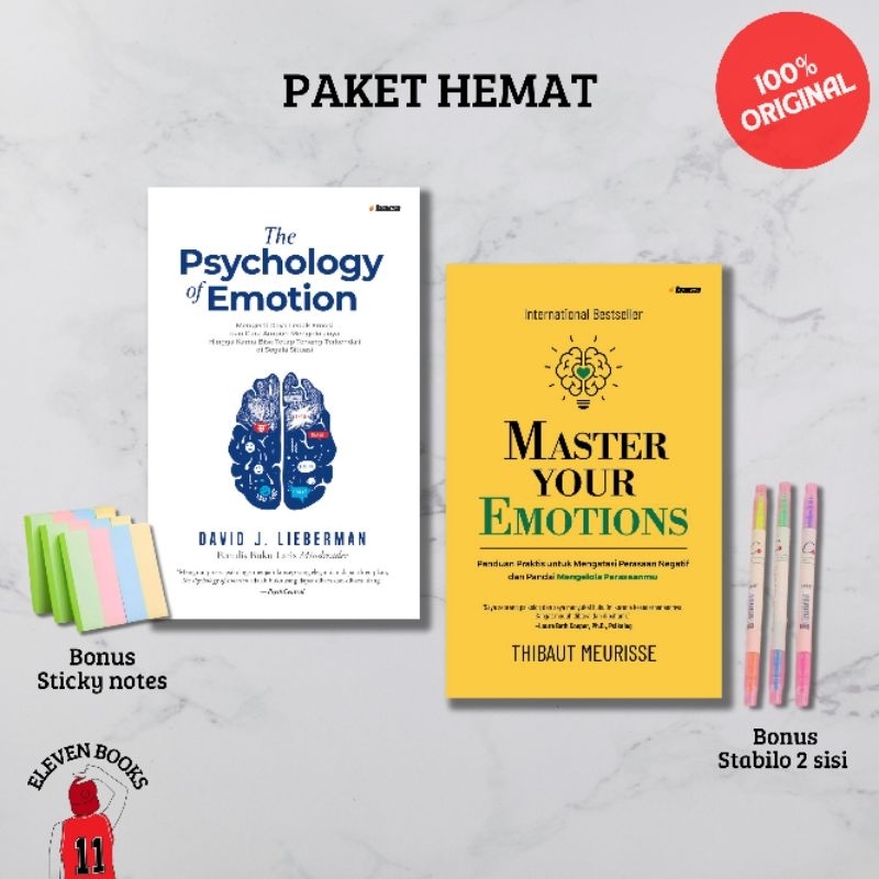 Original BOOK SAVINGS PACKAGE The Psychology of Emotion and Master Your ...
