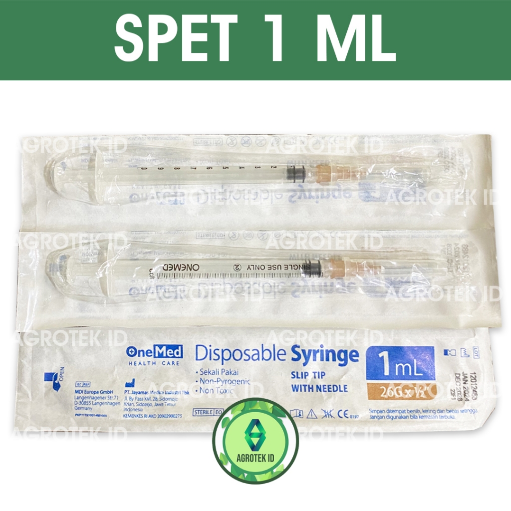 Spet Syringe Size 1ml | Shopee Malaysia