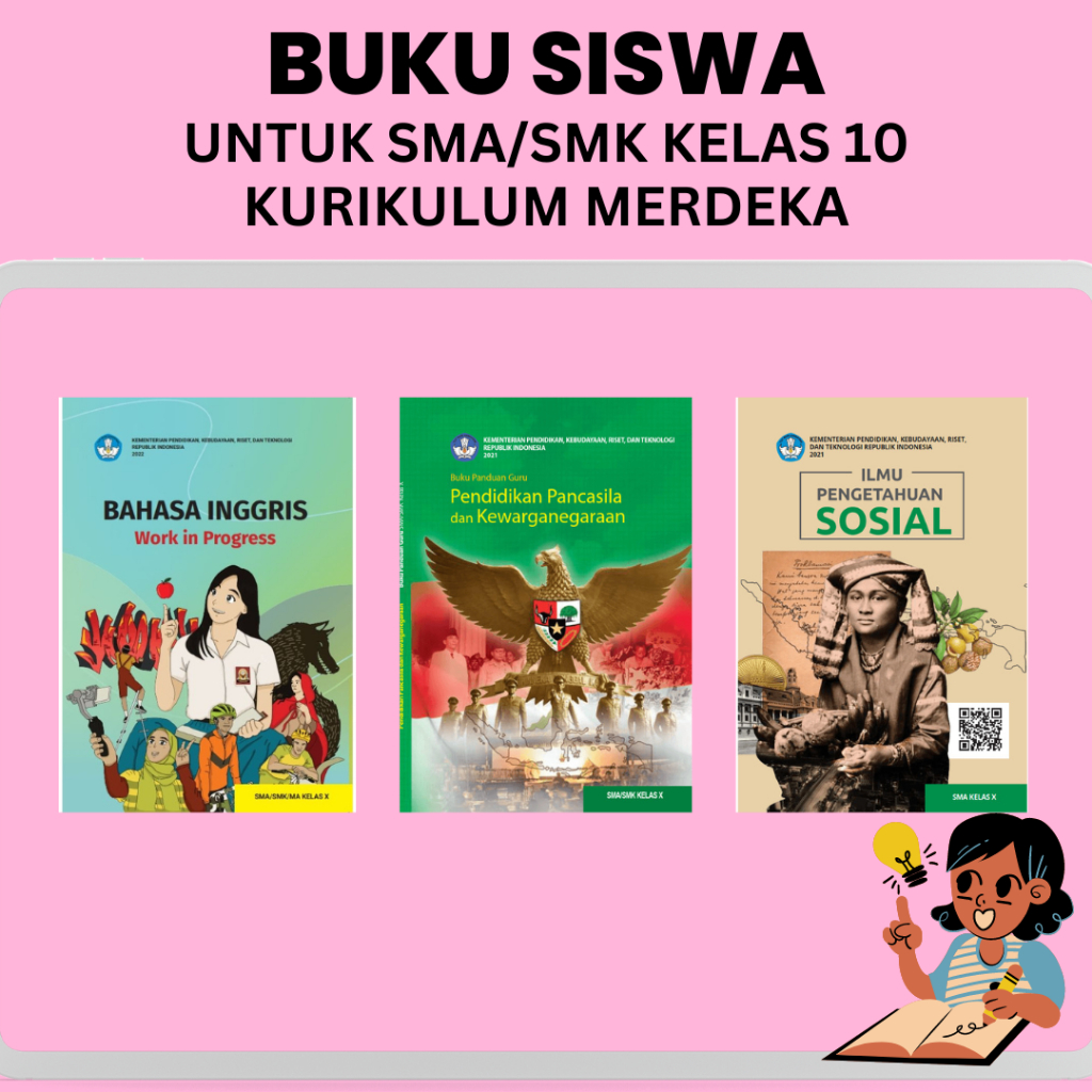 Student Books for SMA/SMK Class 10 Independent Curriculum | Shopee Malaysia