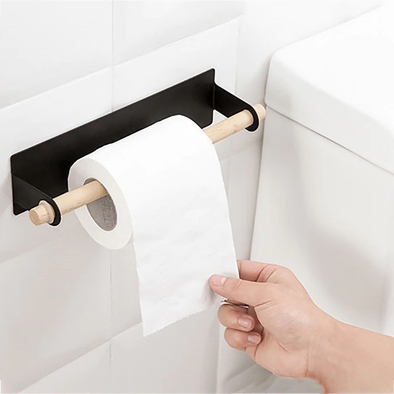GANTUNGAN Stainless TOILET TISSUE Hanger/TISSUE Hanger ROLL Kitchen ...