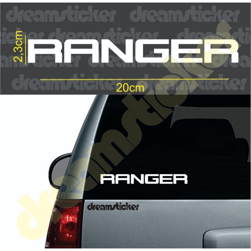Cutting Sticker Car Ford Ranger Sticker | Shopee Malaysia