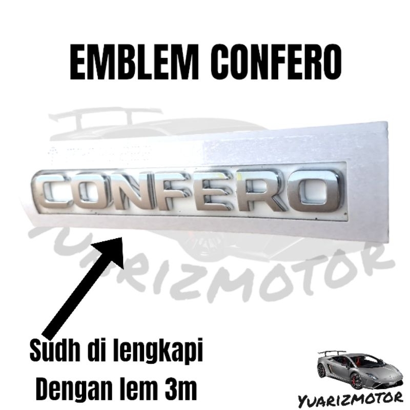 Wuling original confero writing emblem, original confero logo | Shopee ...