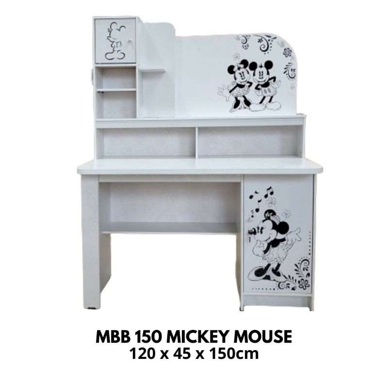 Mbb 150 Children's Study Table Mickey Mouse Characters Jogja | Shopee ...