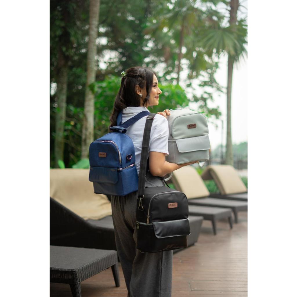 Gabag Tas Asi - Cooler Bag - Backpack Sling Double Compartment | Lunch ...