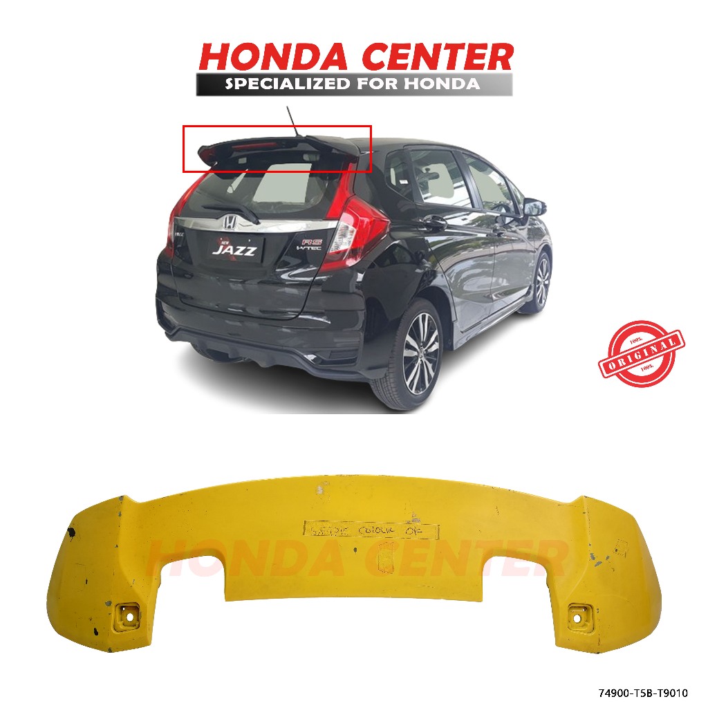 Jazz gk5 Rear Spoiler 2014 2015 2016 2017 2018 2019 2020 2021 | Shopee ...