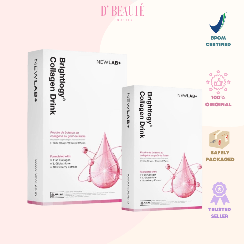 Newlab - BRIGHTLOGY COLLAGEN DRINK - Premium COLLAGEN DRINK Powder ...
