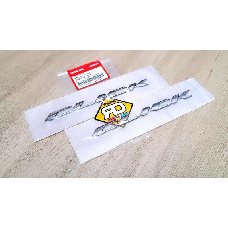 Original CLICK Emblem Honda Click 150i Thailand Genuine Parts Vario ...