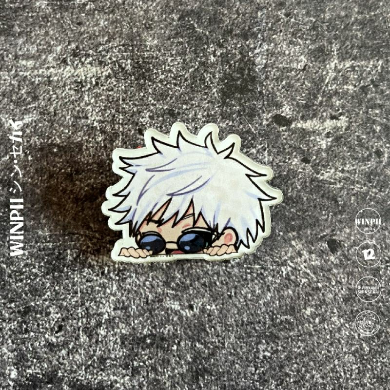 Satoru Gojo V2 Acrylic Pin Anime Jujutsu Kaisen | Shopee Malaysia