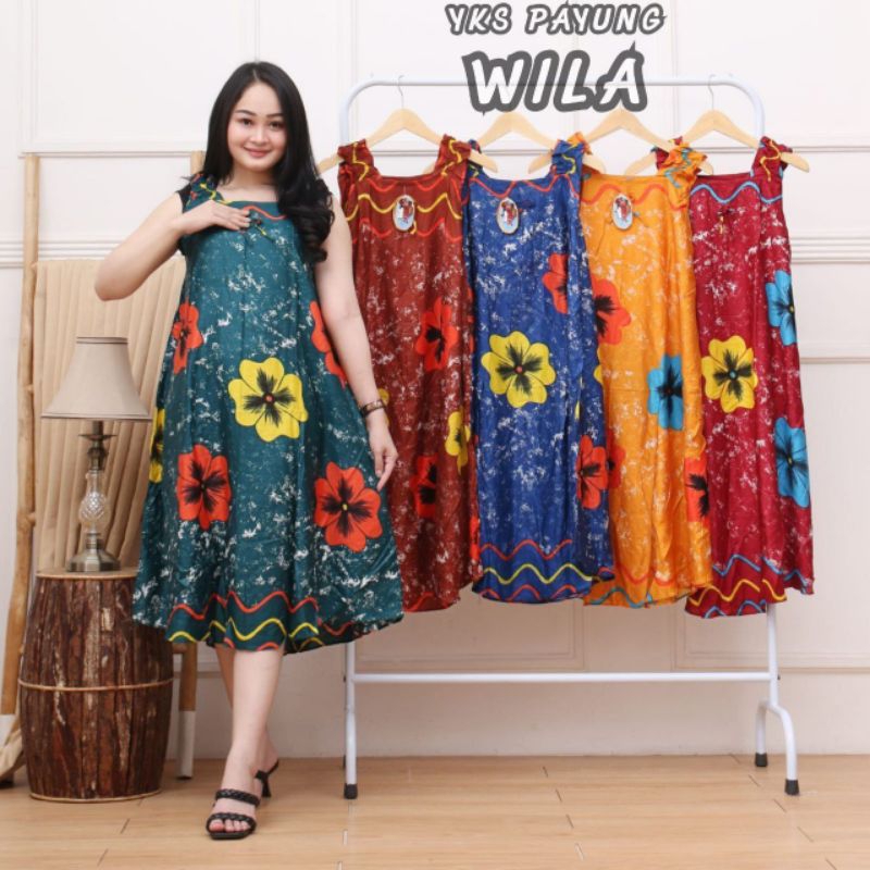 Yukensi Umbrella Daster Viral Latest Motif | Shopee Malaysia