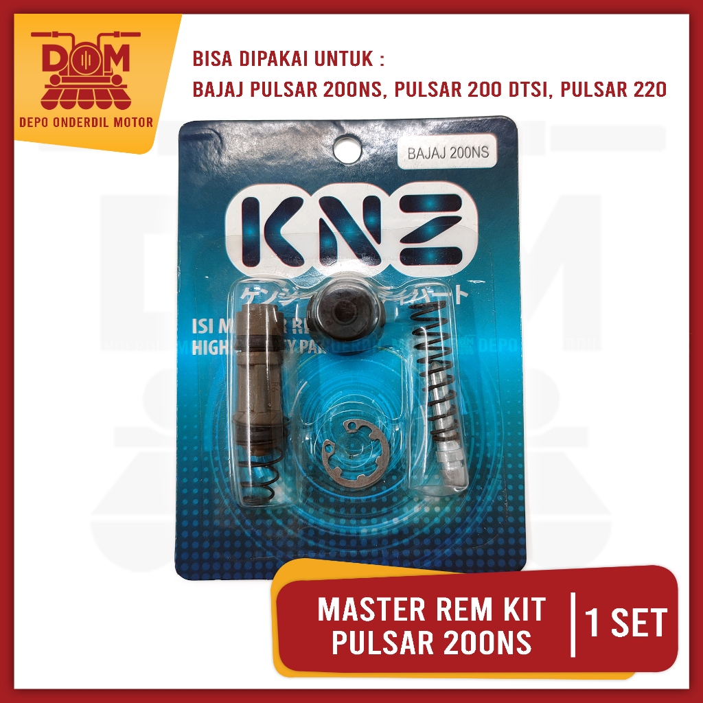 Brake Master Kit Bajaj Pulsar 200NS (KNZ) Repairkit Seal Sil Master ...