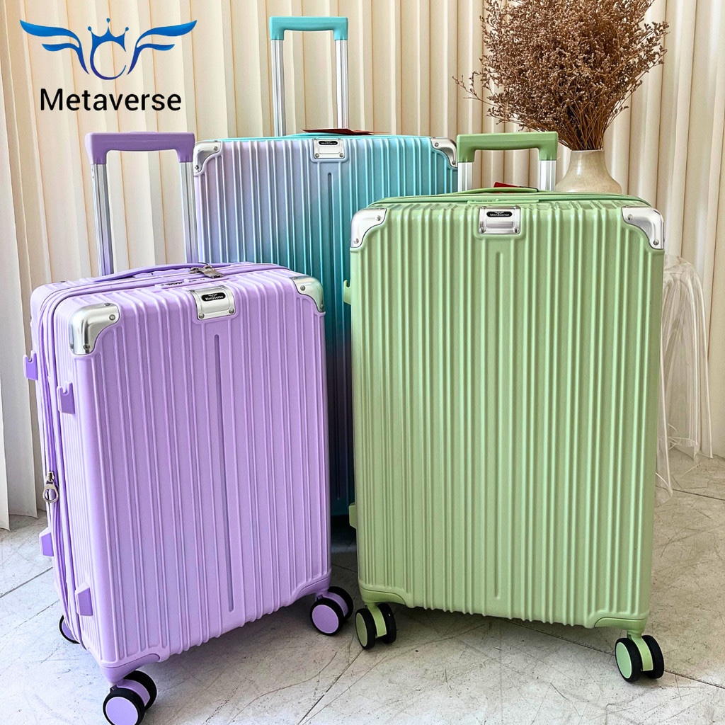 Metaverse L2248 Suitcase uk cabin & Luggage Expandable system Tsa lock ...