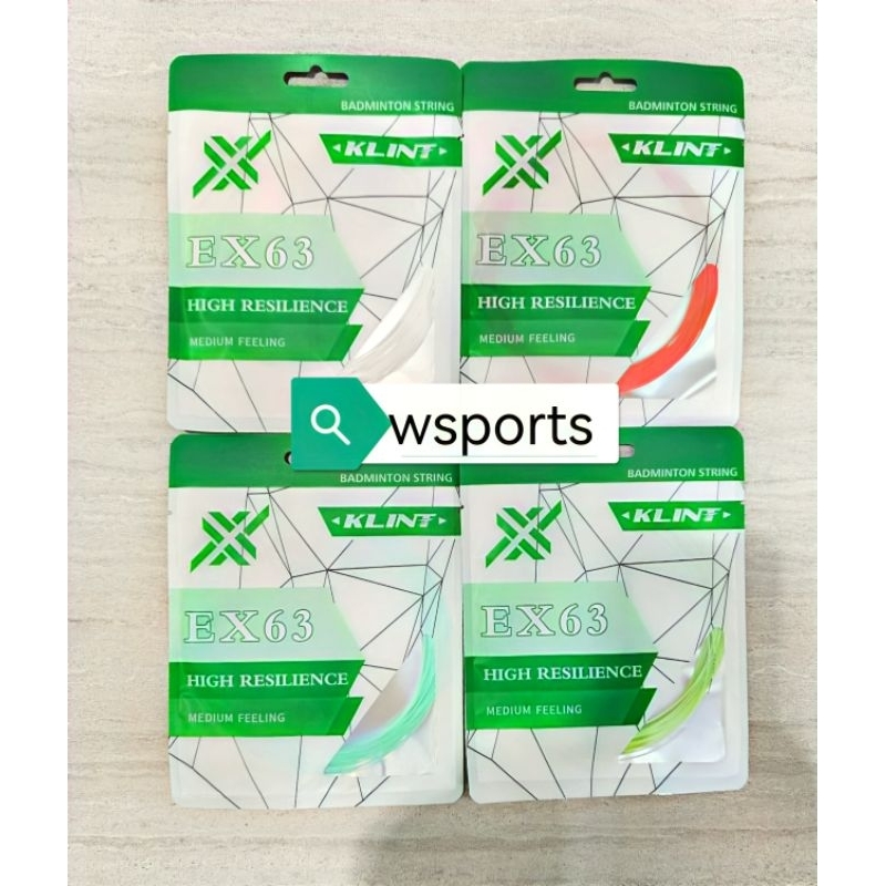 Original Klint EX EX63 63 Badminton Strings | Shopee Malaysia