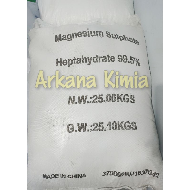 English Salt / Magnesium Sulfate / Epsom Salt / MgSO4 25 Kg | Shopee ...
