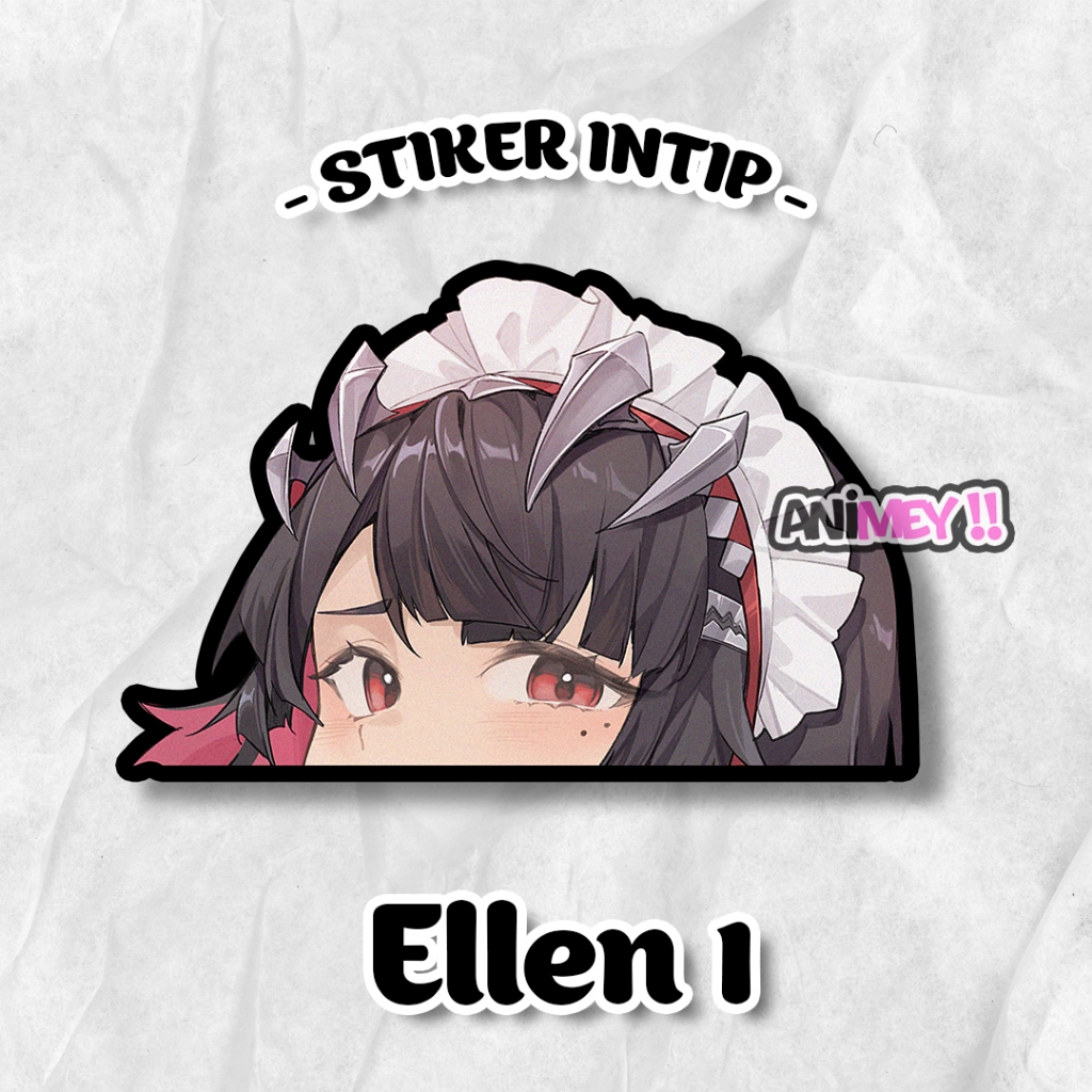 Ellen Joe Zenless Zone Zero Peek Sticker/Waterproof Anime Sticker ...