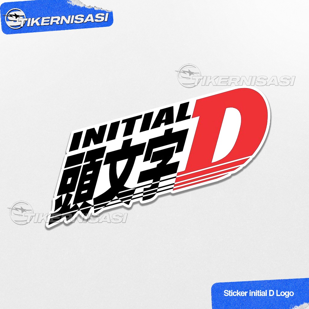 Jdm Initial D Logo Sticker | Shopee Malaysia