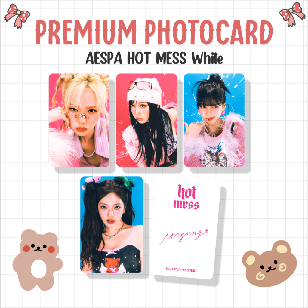 Photocard PC Premium AESPA Armagedon Hot mess | Shopee Malaysia