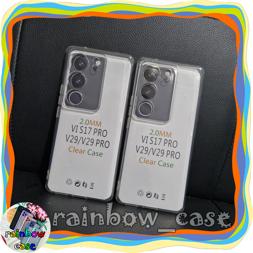Vivo V29/V29 PRO CLEAR CASE TPU HD 2MM Thick | Shopee Malaysia