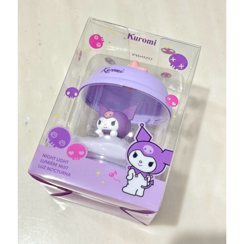 Miniso X SANRIO NIGHT LIGHT KUROMI | Kuromi Sleep Lamp | Shopee Malaysia