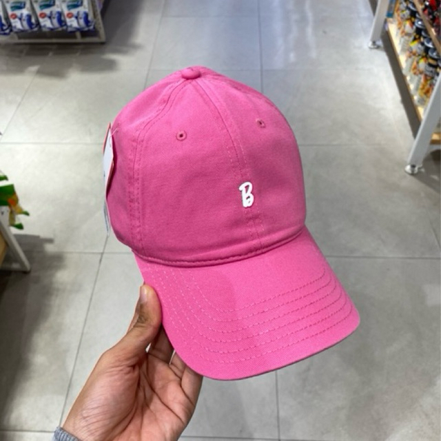 Miniso Original x Barbie collection B letter baseball cap size 57cm ...