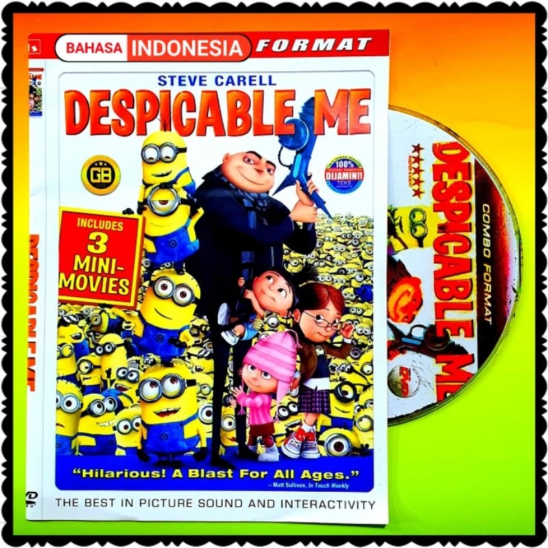Film CASSETTE CHILDREN OF DESPICABLE ME CARTOON IN INDONESIAN | Shopee ...
