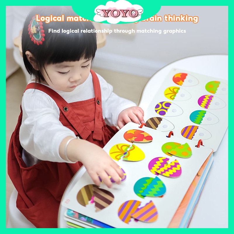 Yoyo Quiet Book DIY Busy Activity Book Velcro Children's Activity Book ...