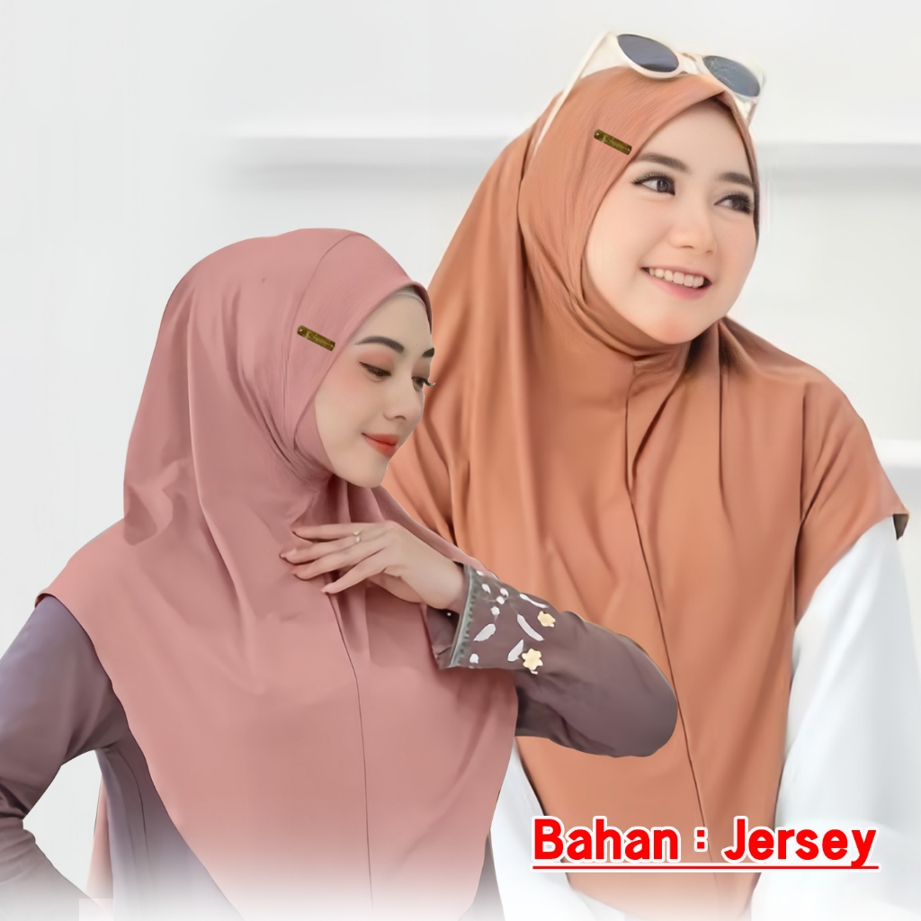 Hijab Chin Malaysia Instant HIJAB Malay soft pet bergo Chin Malay size ...