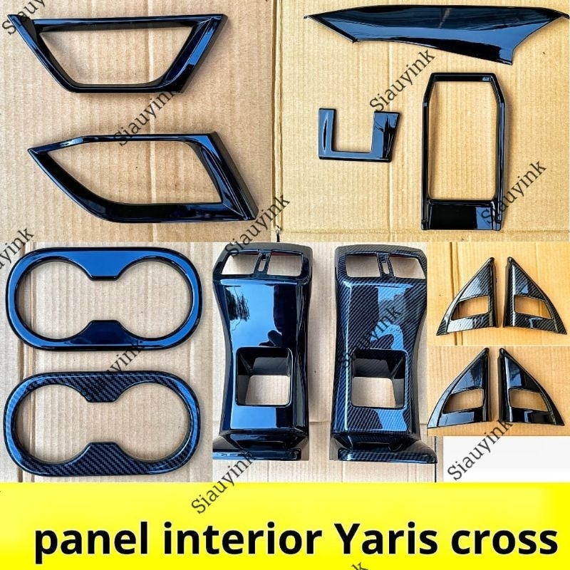 Yaris Cross interior panel 2023 2024 2025 panel shifter center console ...