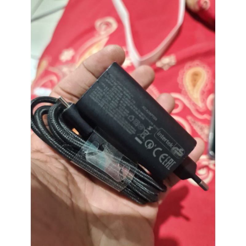Original charger shell removed by Asus rog 5 65watt | Shopee Malaysia