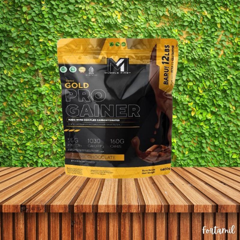 Muscle FIRST Pro Gainer 12lbs/5400gr - Mass Gainer Milk Protein Fitness ...