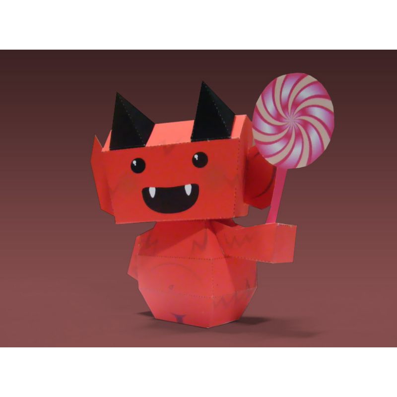 Diy papercraft pattern sheet unique character TOOTH FAIRY LOVER (2SC ...