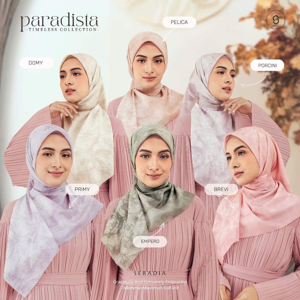 Seradia Hijab Square Paradista | Shopee Malaysia