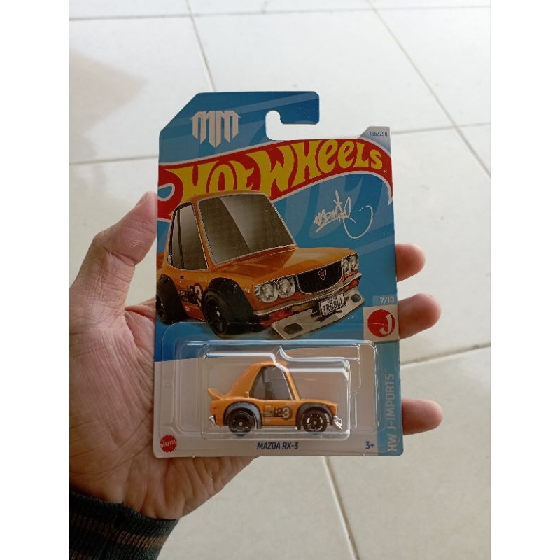 Hot Wheels Tooned Mazda rx-3 | Shopee Malaysia