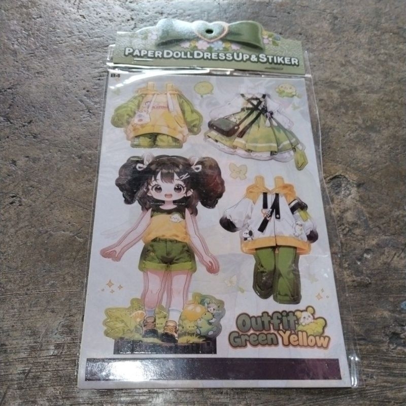 Unit Character Paper Doll Toy | Shopee Malaysia