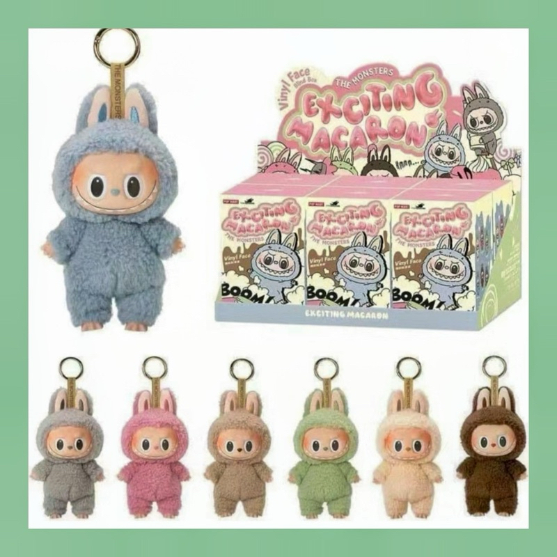 Labubu MACARON POPMART BLINDBOX ORIGINAL LABUHU X THE MONSTERS | Shopee ...