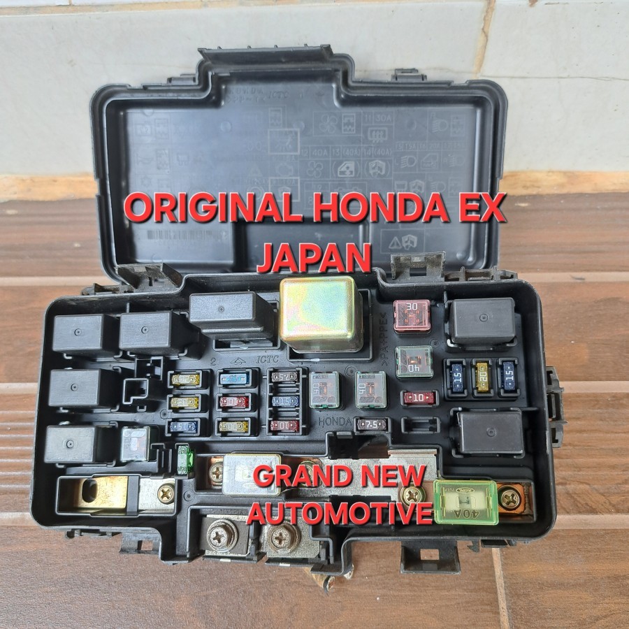 Fuse Box Honda Stream 2.0 2.000 K20 Original Ex Japan Set With Relay ...
