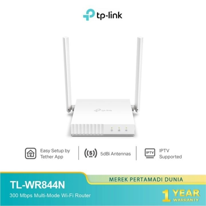 Tp-link TL-WR844N 300MBPS MULTI-MODE WI-FI ROUTER | Shopee Malaysia