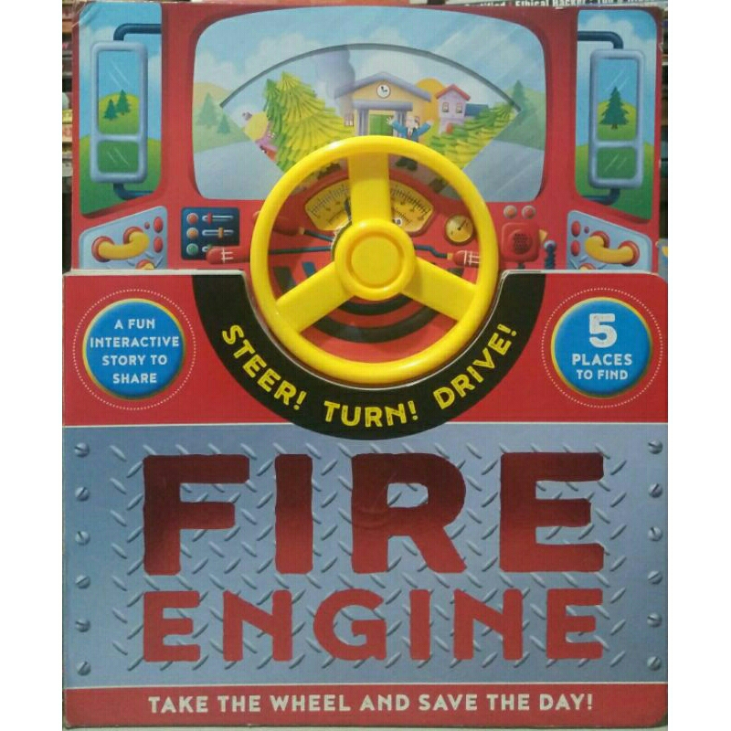 Steer Turn Drive Fire Engine (Boardbook)