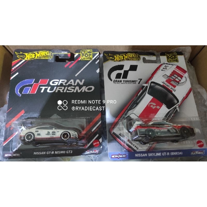 Hotwheels Premium Mix Grand Turismo Skyline R34 GT-R Nismo GT3 R35 ...