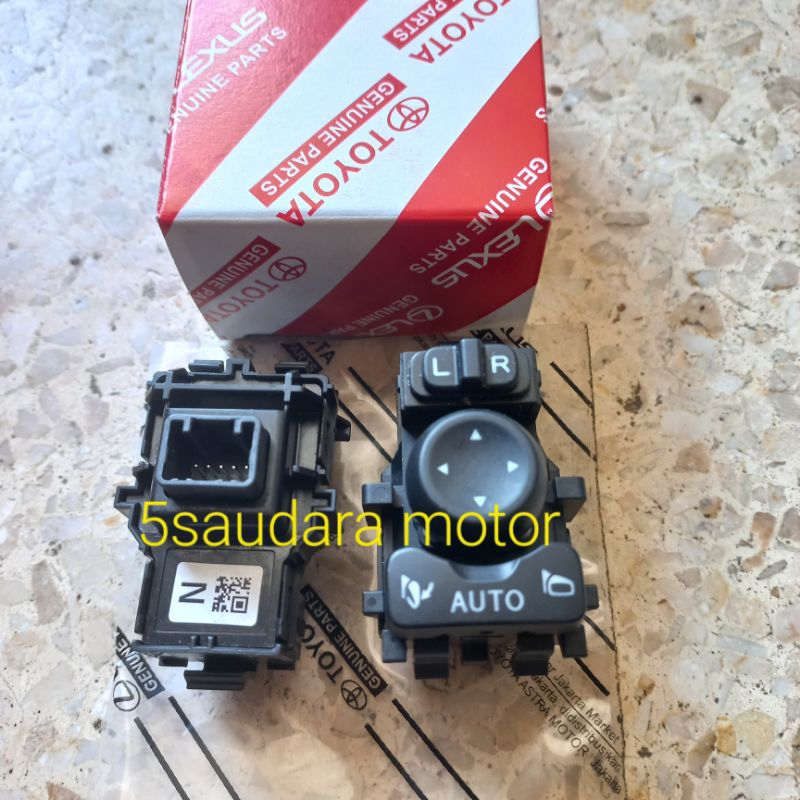 TOMBOL Original avanza/xenia/raize/rocky rear view mirror mirro button ...