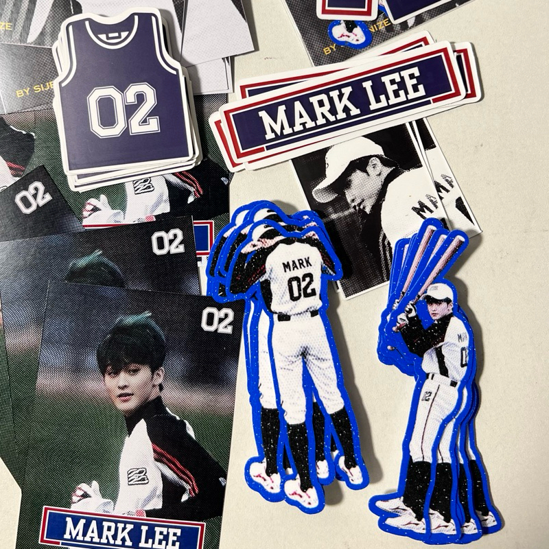 [ready] Mark Lee Sticker Pack Baseball NCT | Shopee Malaysia