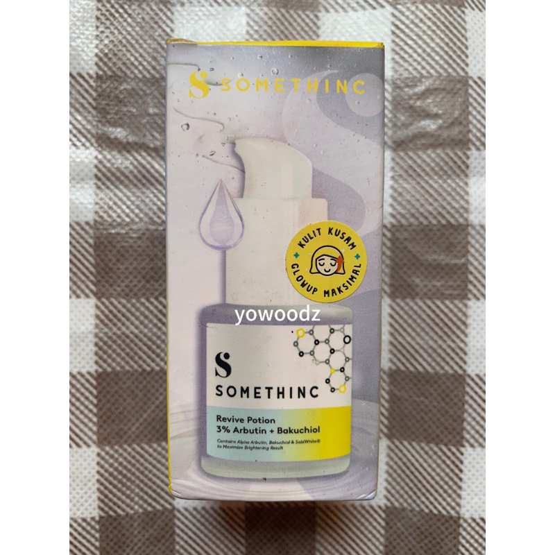 (NEW) Somethinc Revive Potion Serum 3% Arbutin+Bakuchiol 20ml | Shopee ...
