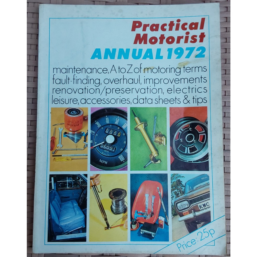 Vintage CAR MAGAZINE - Practical Motorist Annual 1972, (English/English ...