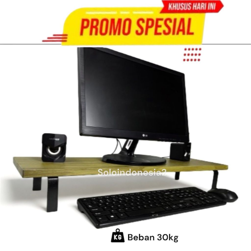 Computer Monitor Stand 60cm X 20cm - Monitor, PC and Laptop Stand ...