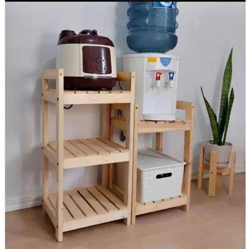 3 Tier Multi-Purpose Stacking Rack Mejicom Dispenser Rack Gallon Table ...