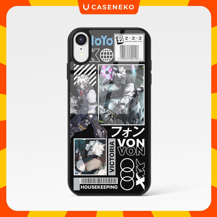 Custom Case Von Lycaon Zenless Zone Zero ZZZ Phone Casing HP 9 | Shopee ...