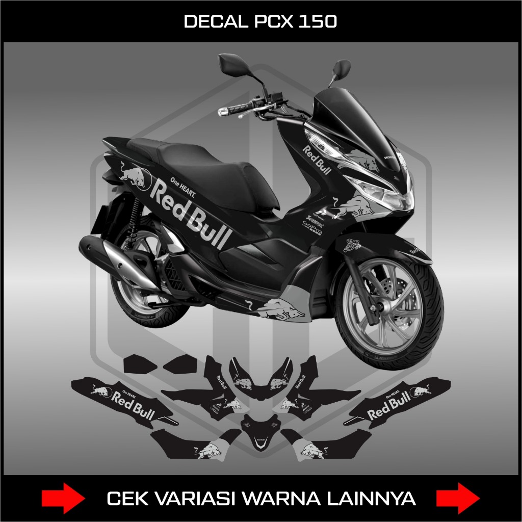 Sticker DECAL PCX 150/PCX LAMA/STICKER FULL BODY Motorcycle HONDA PCX ...