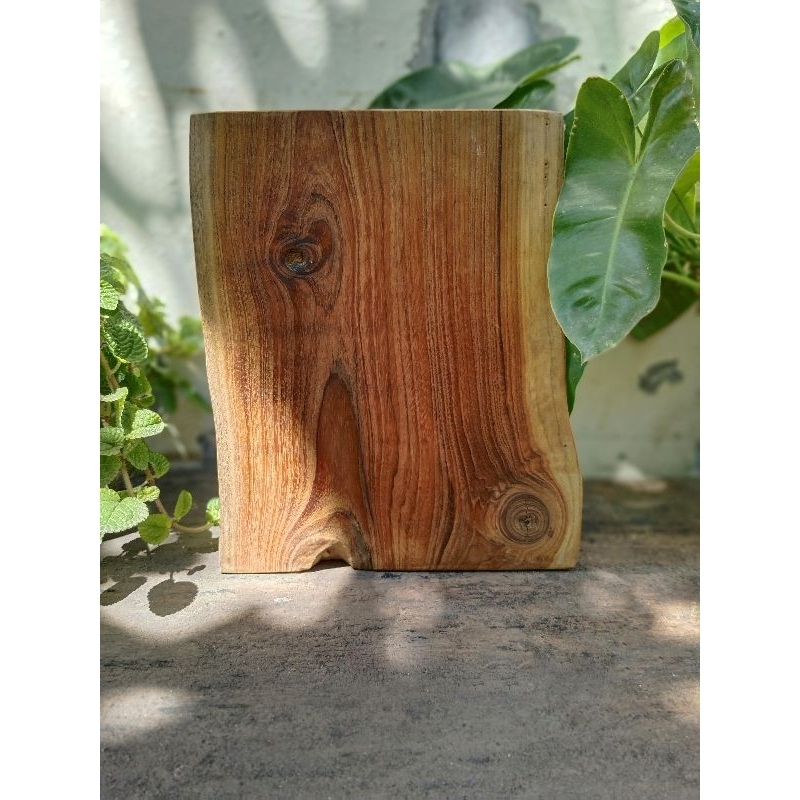 KAYU Rustic Teak Wood Slice (WS7) | Shopee Malaysia