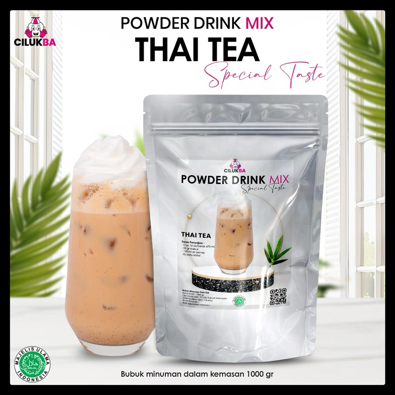 Thai Tea Flavored Drink Powder 1 kg / Powder Drink Mix | Shopee Malaysia