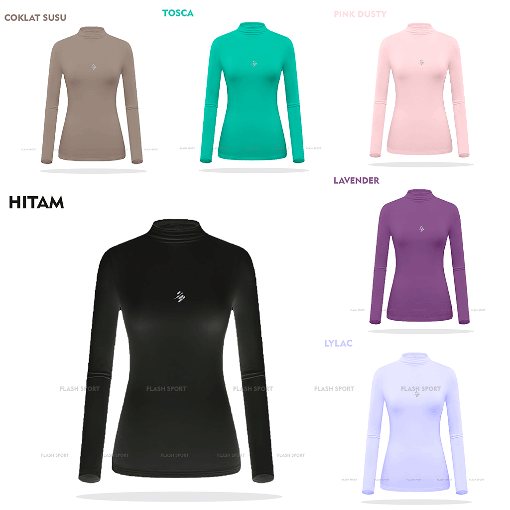 Baselayer Manset Jersey Base Layer Compression Shirt Quickdry Women's ...